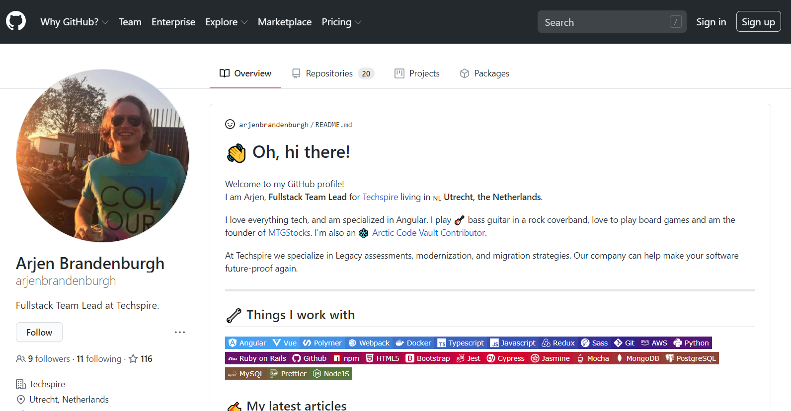 Stand Out On GitHub With A README Profile